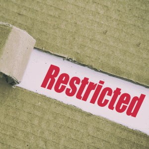 Restricted Commodities shipping from U.S.A.